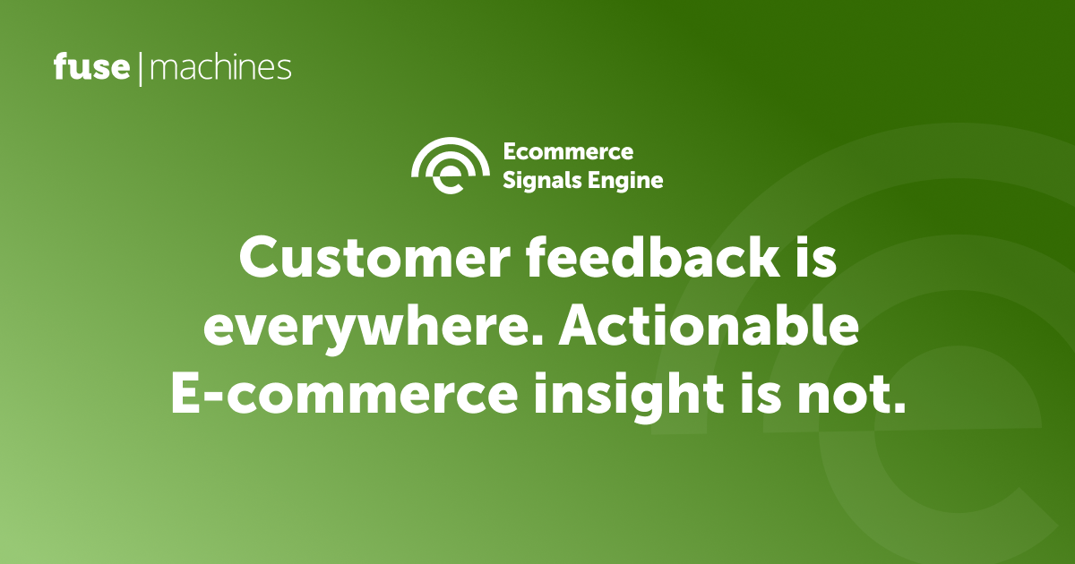 Customer Feedback & Review Analytics for E-commerce | E-commerce ...